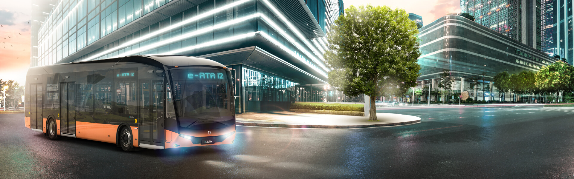 10 metrų elektrinis autobusas | Karsan e-ATA 10m
