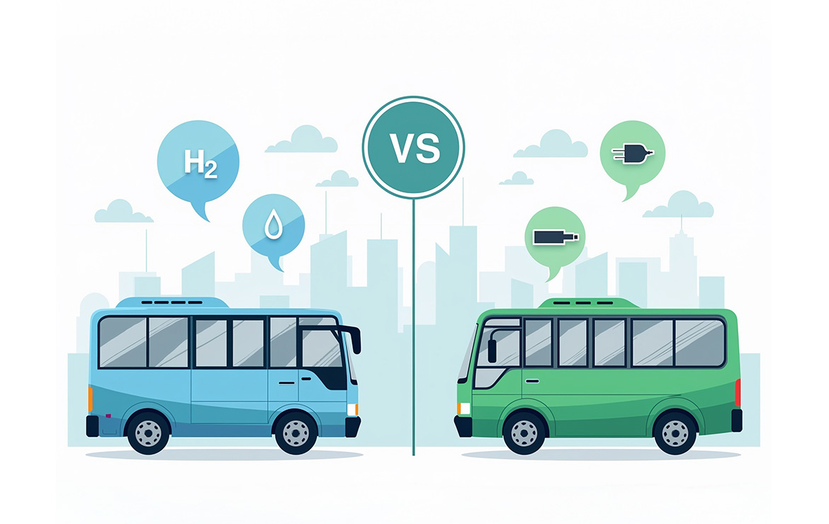 Electric vs Hydrogen Buses: Which Is Better for City Transit? | Karsan